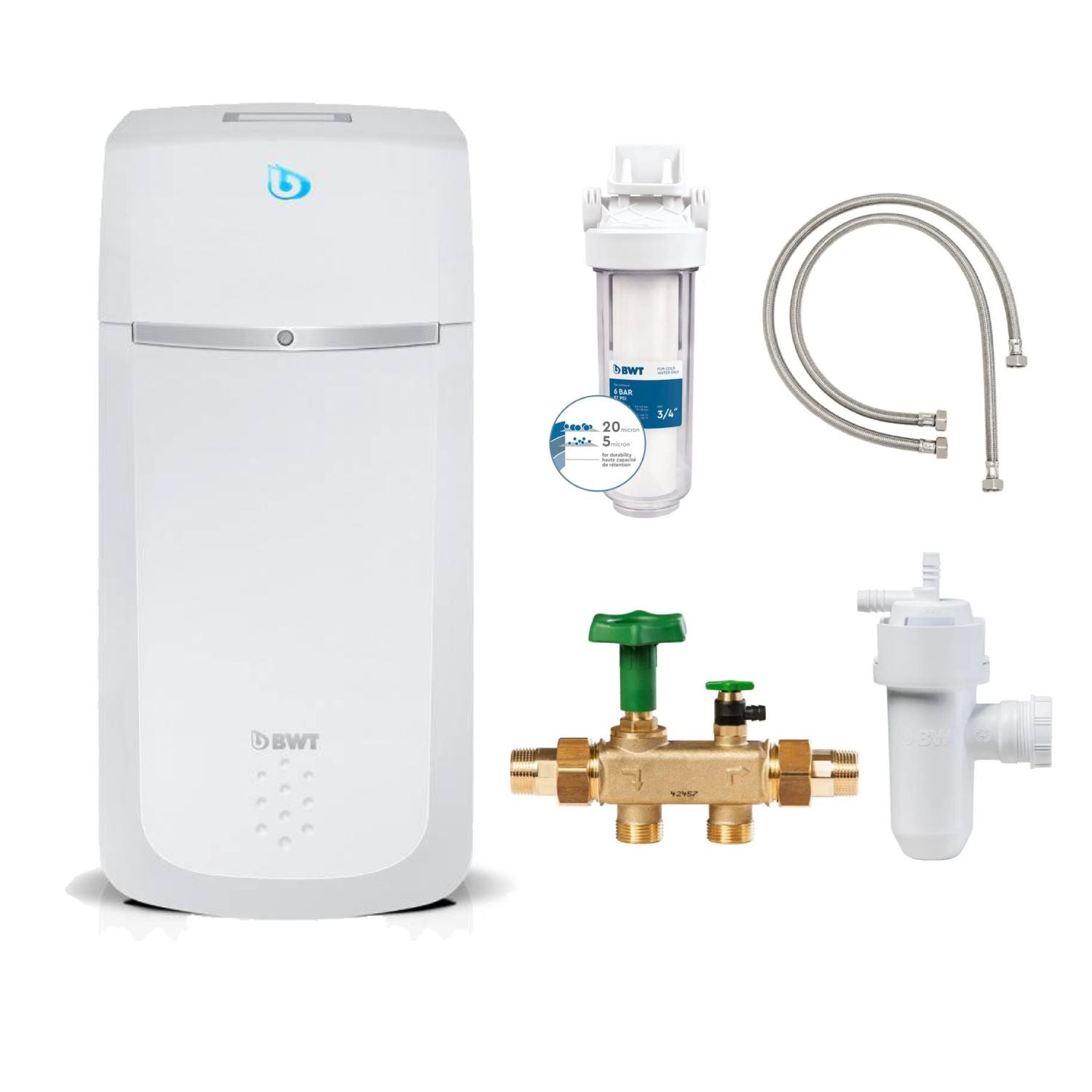 BWT Perla 4.0 Sistema de agua blanda dúplex, 11424 | Leroy Merlin