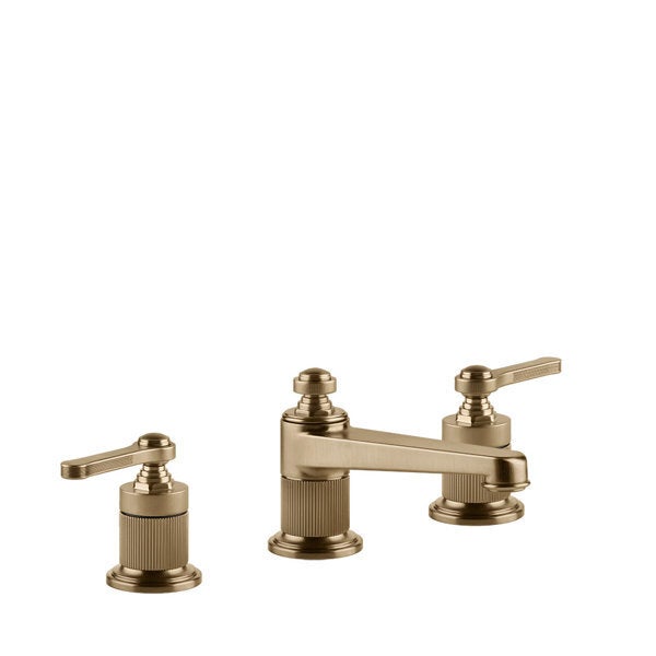 Gessi Venti20, robinetterie de lavabo à 3 trous, saillie 134mm, avec ...