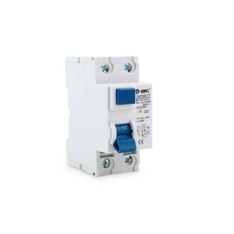 Interruttore differenziale 2P 25A Classe AC GSC 000403677 | Leroy Merlin
