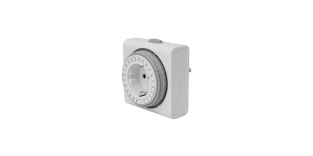 Perel TIMER COMPATTO 24 ORE - PRESA TEDESCA | Leroy Merlin