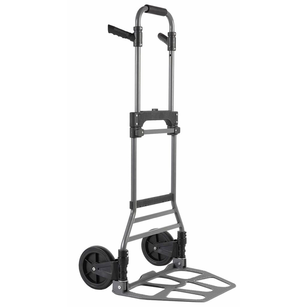 Chariot à main pliable Aluminium 120 kg QT126 Toolland | Leroy Merlin