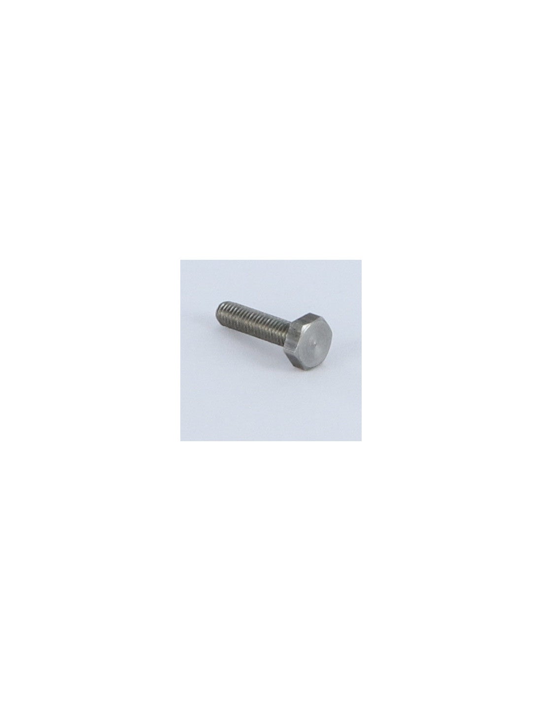 Tornillo metales cabeza hexagonal M3X4 Clase 6.8 Acero bruto ...