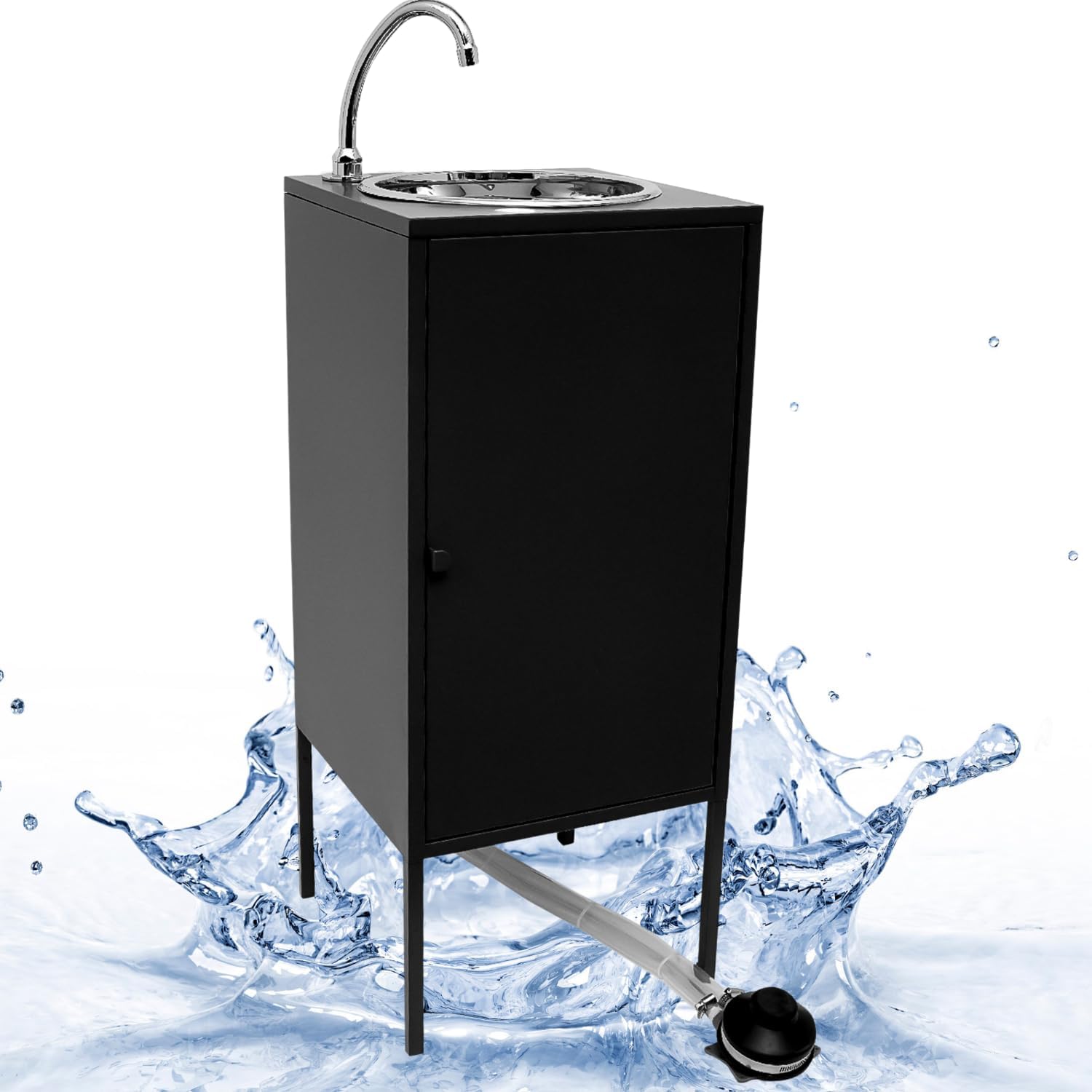 Fregadero Noir Plus, Lavabo Portátil Autónomo con Agua Caliente | Leroy ...