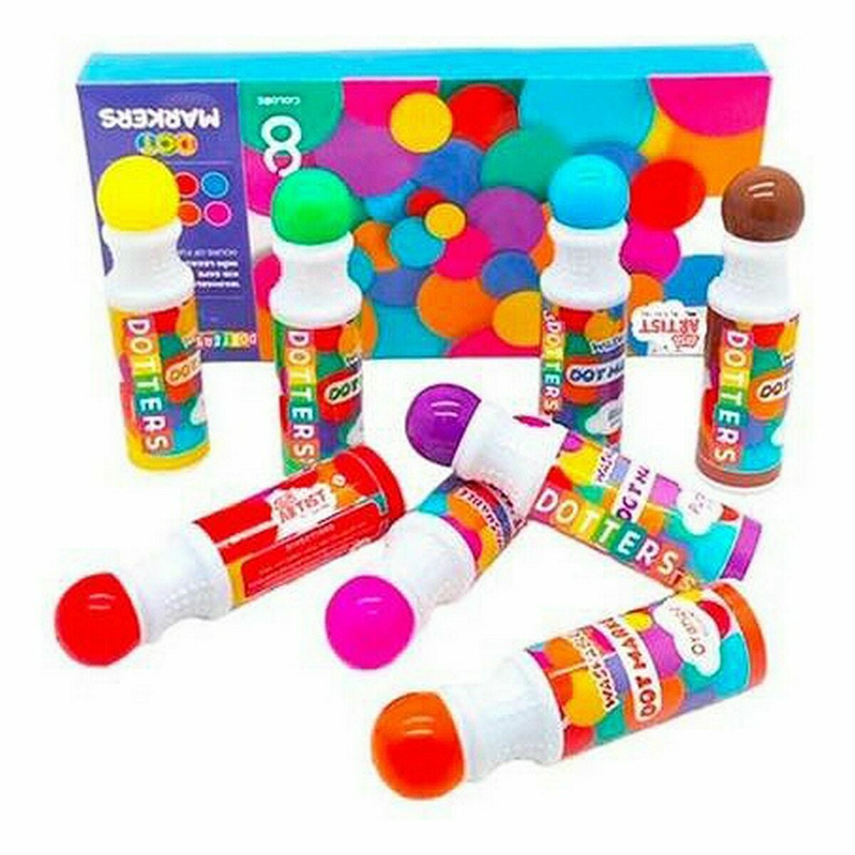 Set de Rotuladores Roymart Dotters Multicolor | Leroy Merlin