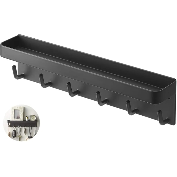 Gancho para llaves con bandeja, tira para ganchos de cocina ...