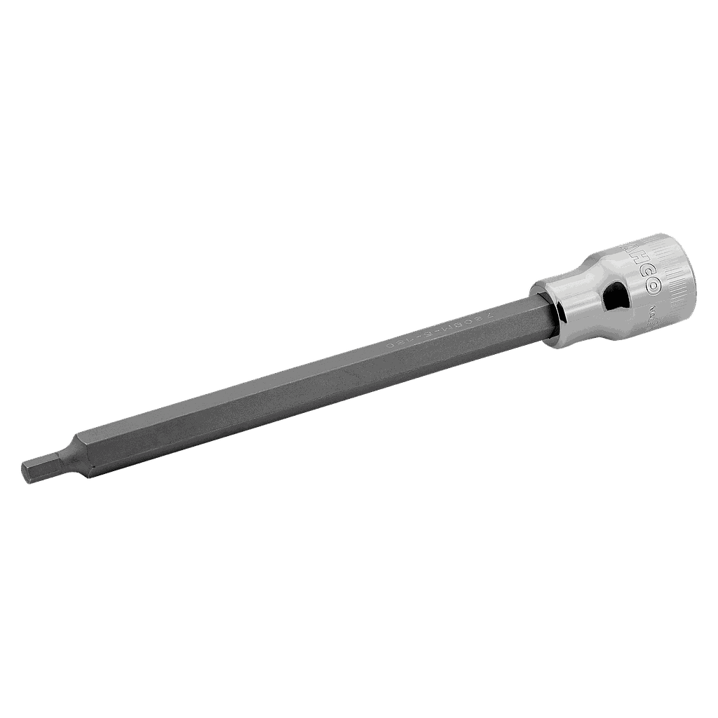 Douilles tournevis 1/2'' pour vis 6 pans 5 mm longueur 180 mm 7809M-5 ...