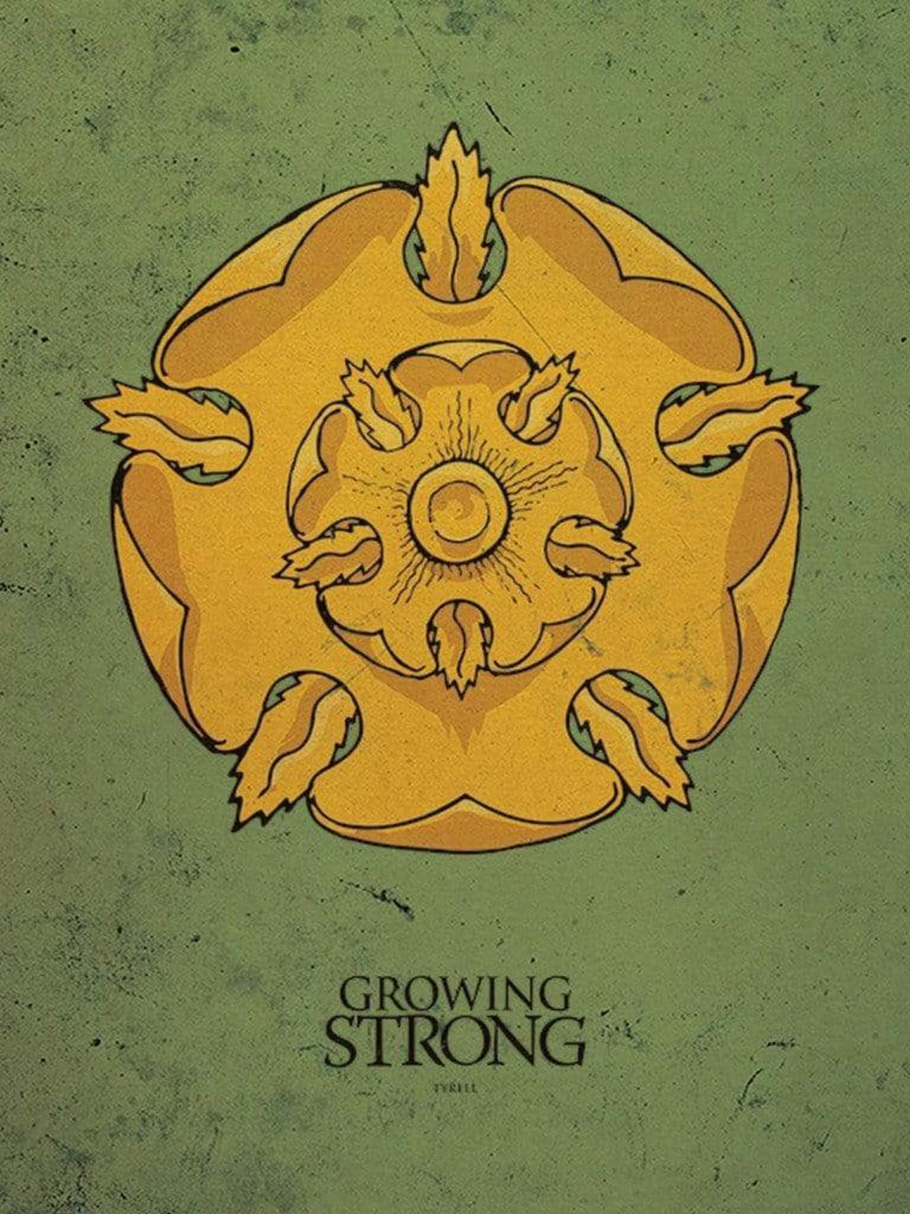 Affiche Art Game of Thrones - Tyrell 60x80cm | Leroy Merlin