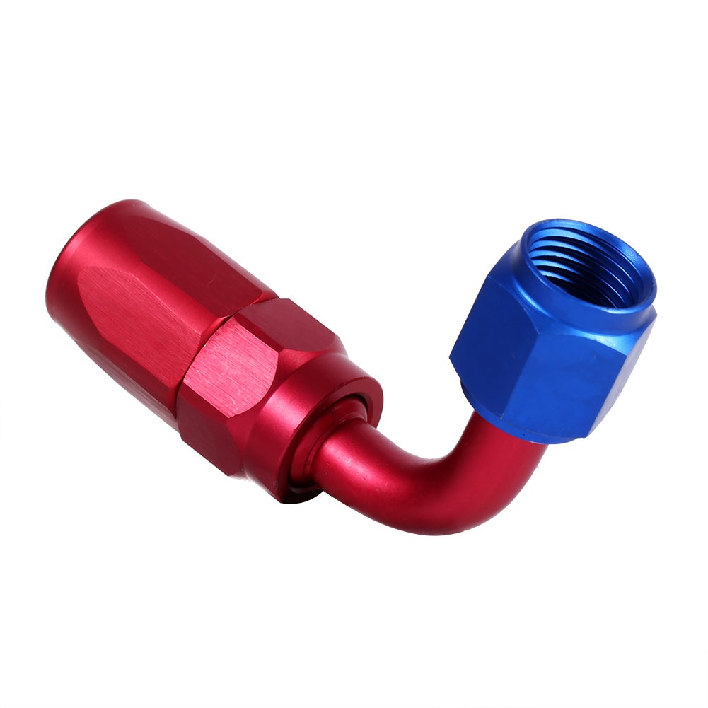 AN6 Racing – adaptateur de raccord mâle pivotant pour tuyau d'huile/carburant, couleur bleu ...