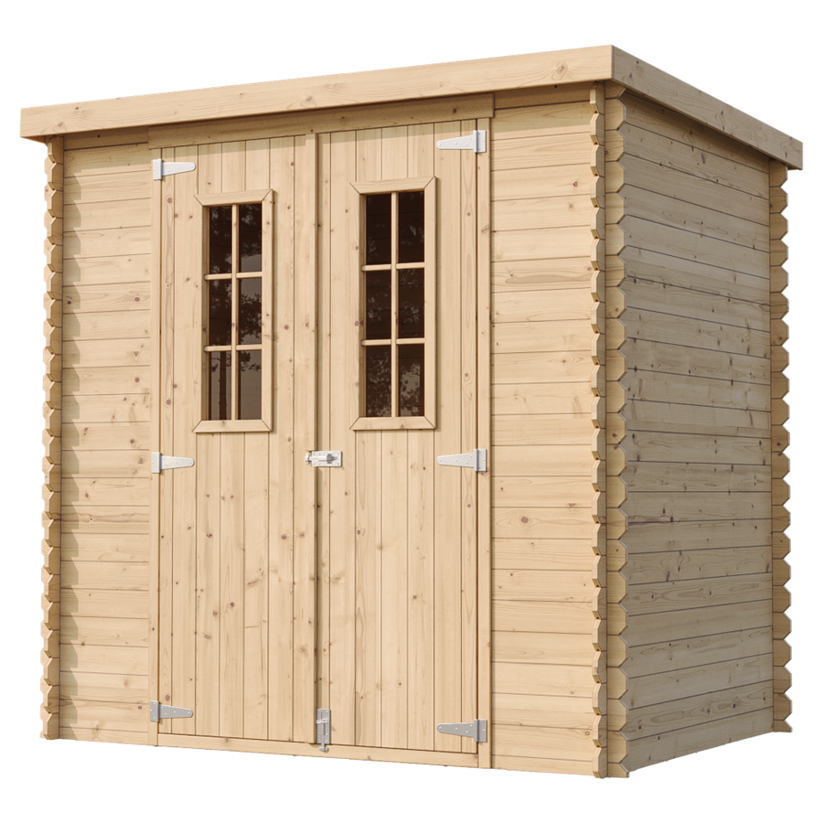 Abri de jardin en bois TIMBELA M311C - l204xL142xH200cm/2.22m2 | Leroy ...
