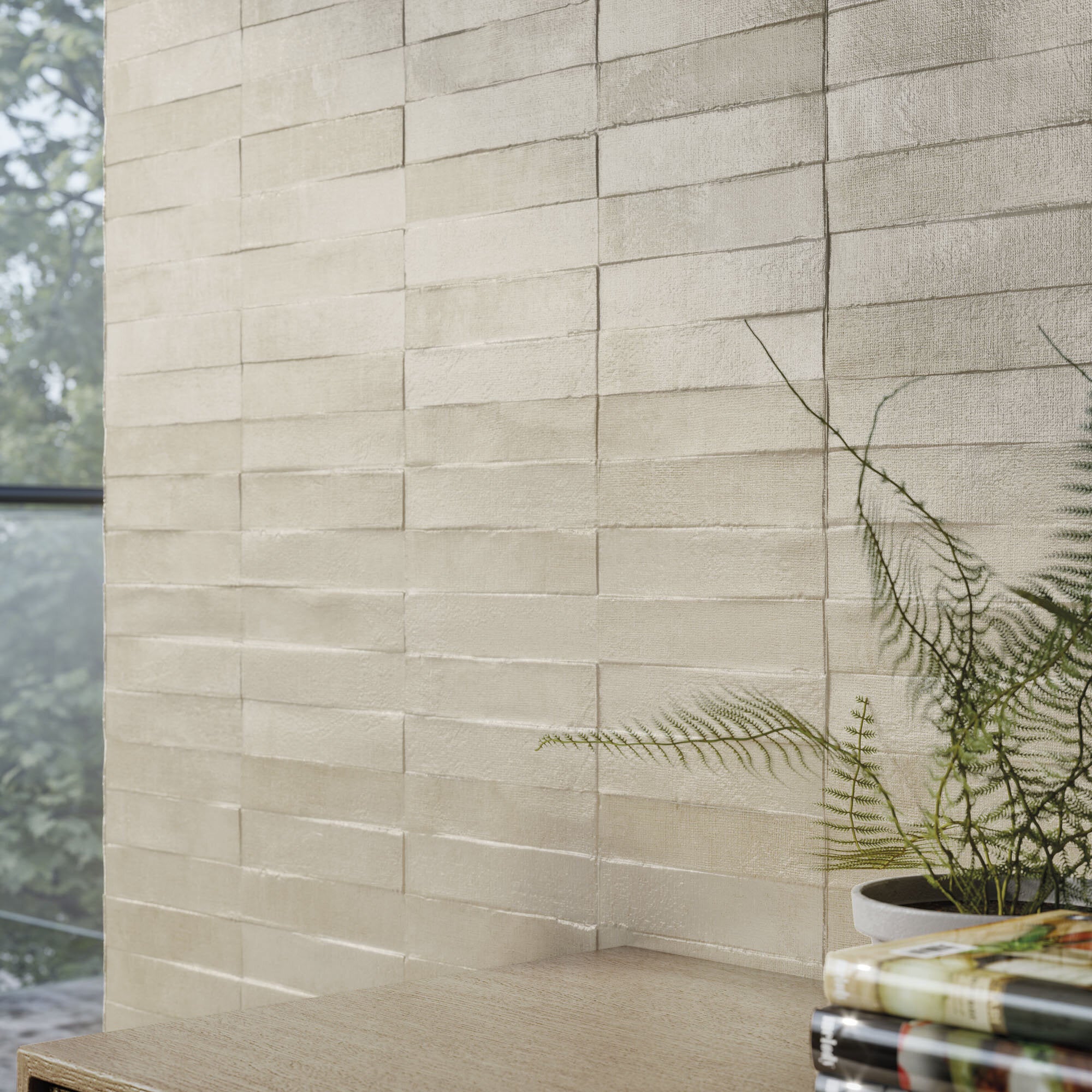 Faïence - TOUCH - LIGHT BEIGE - 30x60 BRICK - (1,46 m²) | Leroy Merlin