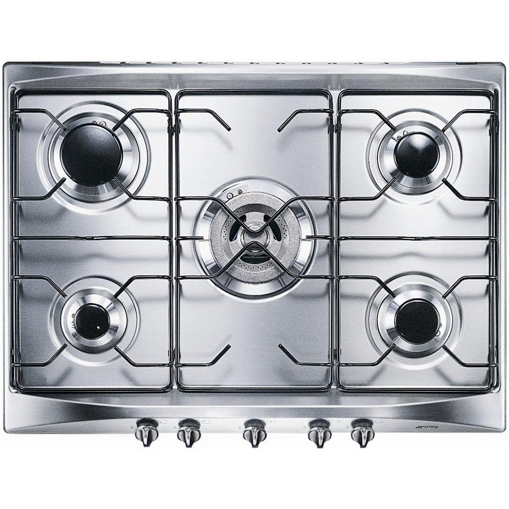 Smeg SE706SX3 hobs Plata Integrado Encimera de gas | Leroy Merlin