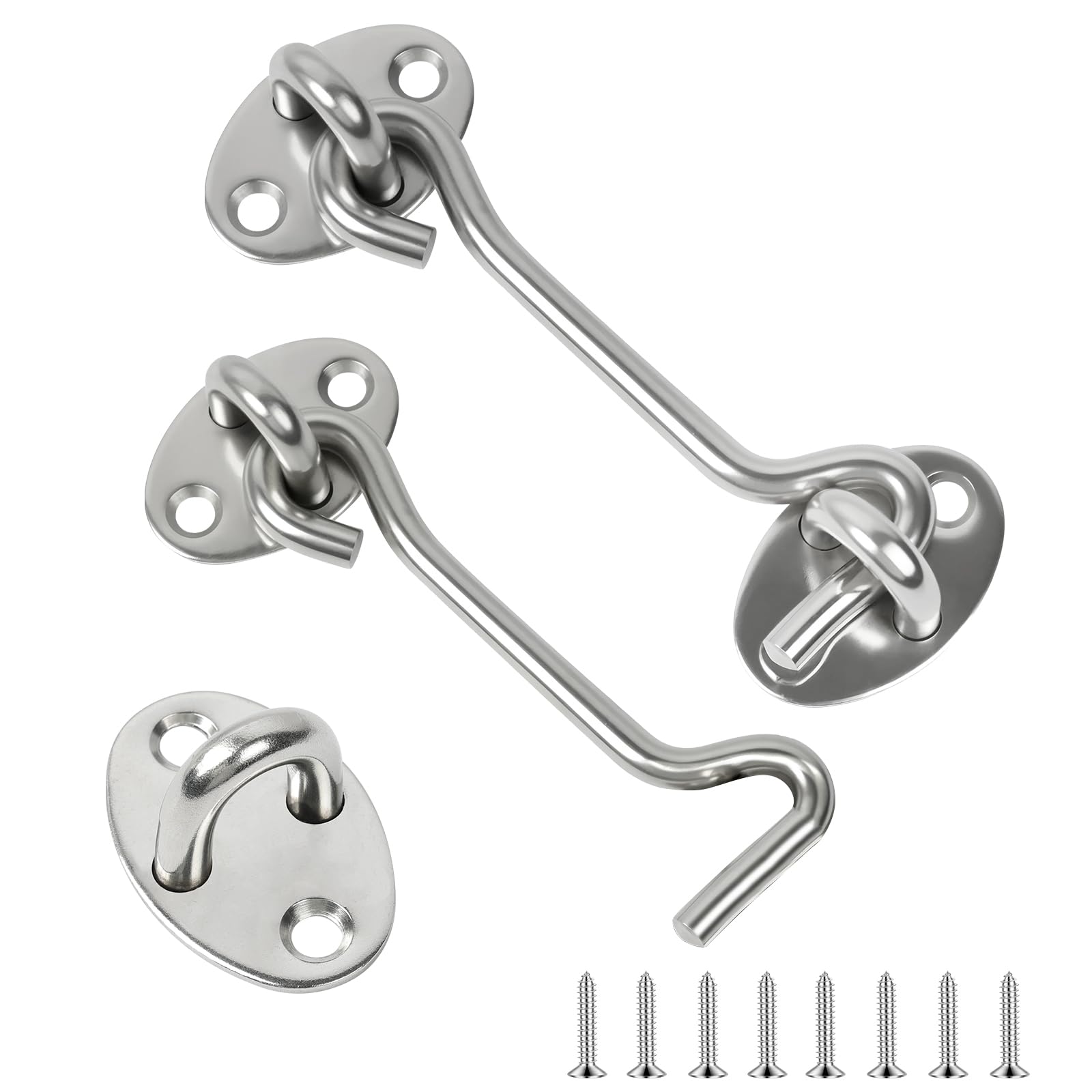 Crochet Porte,Lot de 2 Crochets de Porte de Grange, 3 inch Crochet et ...
