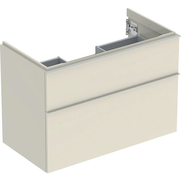 Geberit iCon mueble bajo lavabo, 2 cajones, 88,8x61,5x47,6 cm, 502305 ...