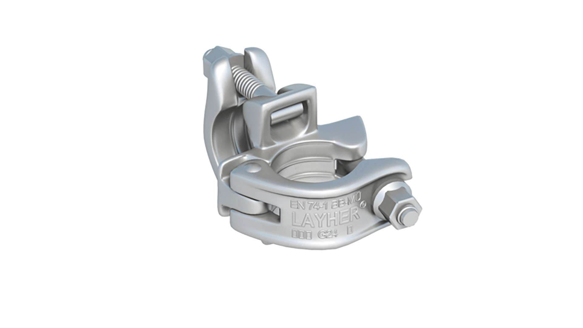 Grapa ortogonal fija con rosca rápida para andamios | Leroy Merlin