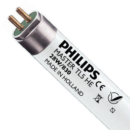 Tubo fluorescente T5 28W 830 PHILIPS TL5 63946255 | Leroy Merlin