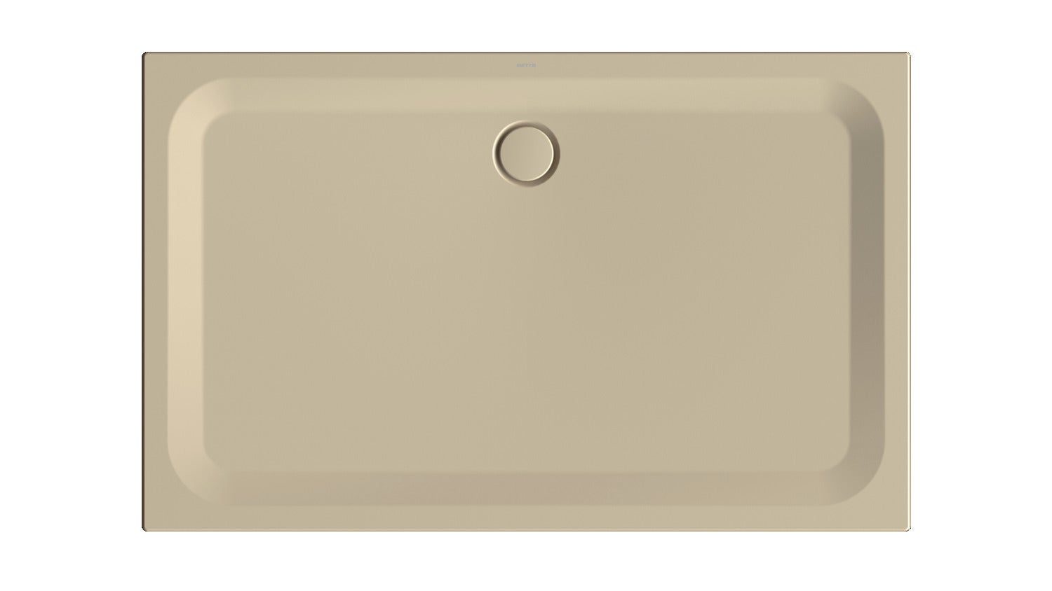 Plato de ducha rectangular BetteUltra 1600x1000x35mm, con Anti-Slip Pro ...
