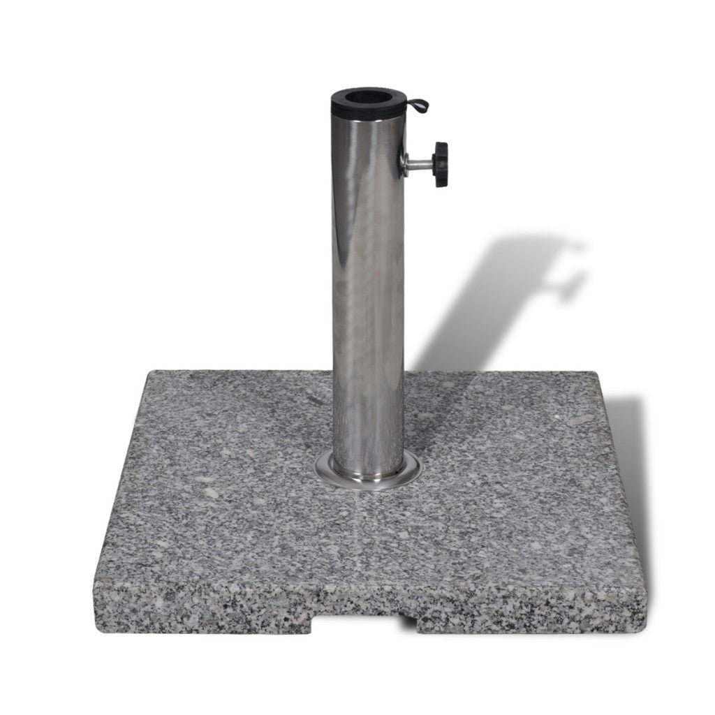 Base para parasol 20 kg 3 adaptadores incluidos 30 / 35 / 38 mm gris ...
