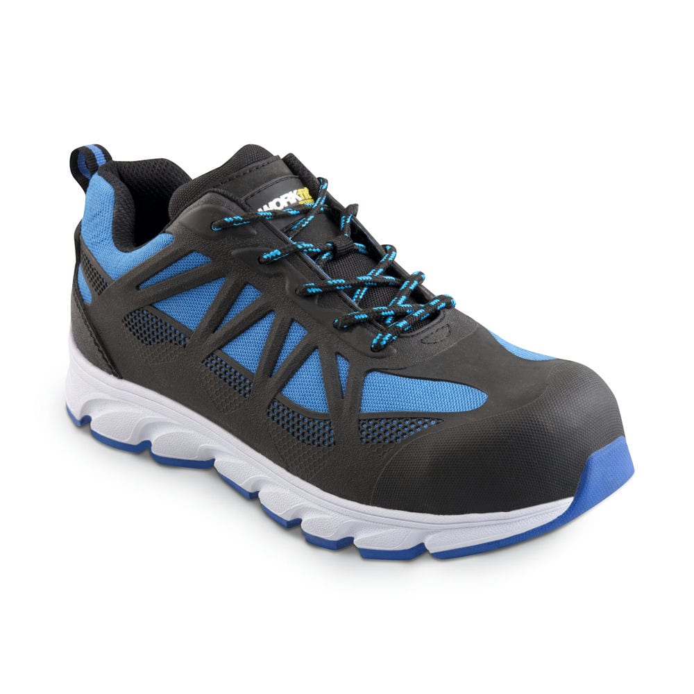 Zapato seguridad workfit arrow s1p src azul nº44 | Leroy Merlin