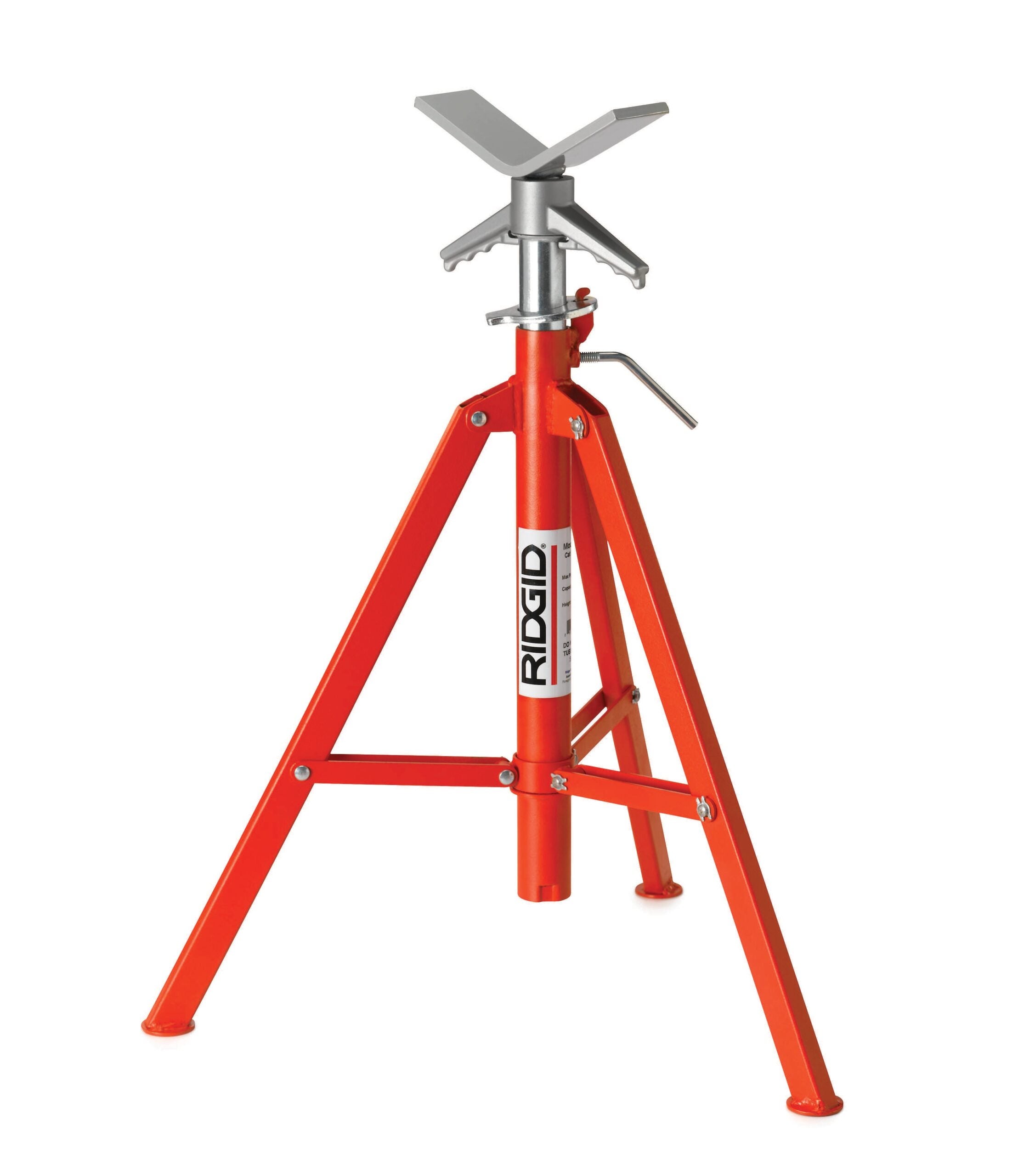 RIDGID 22168 Cavalletto per Tubi Alto Pieghevole con Supporto a V ...