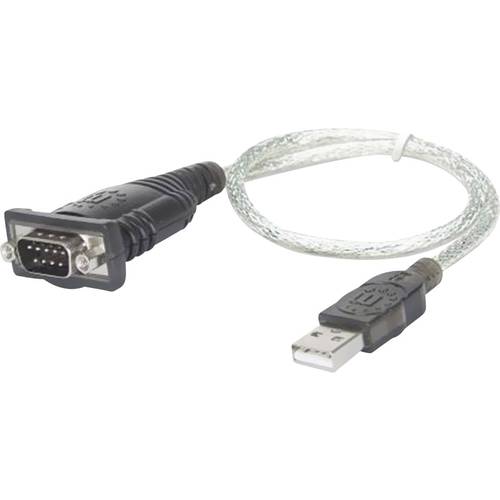 Manhattan 151849 cavo seriale Nero 1,8 m USB Serial/COM/RS232/DB9 (USB ...