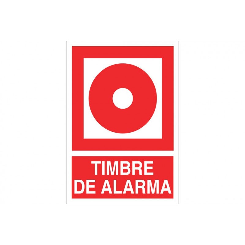 Señal de socorro Timbre de alarma (texto y pictograma) COFAN | Leroy Merlin