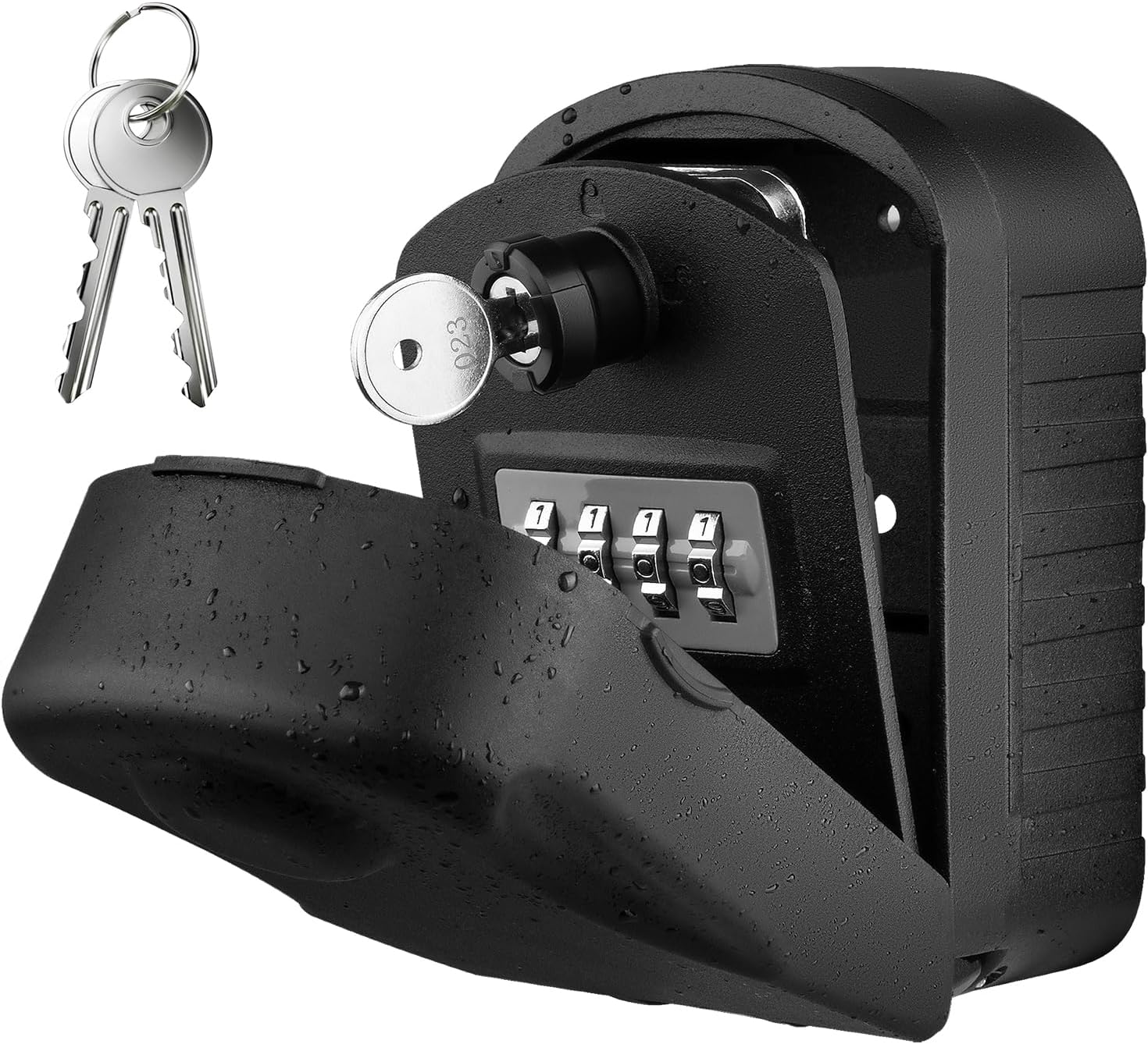 Boîte à Clé Sécurisée Grand Coffre a Clef Exterieur Etanche Boite à Clé ...
