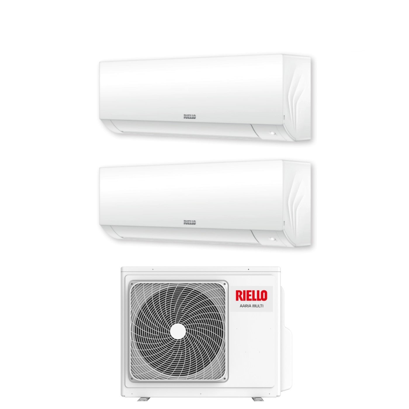 Climatizzatore Condizionatore Riello Dual Split Inverter Serie Aaria ...