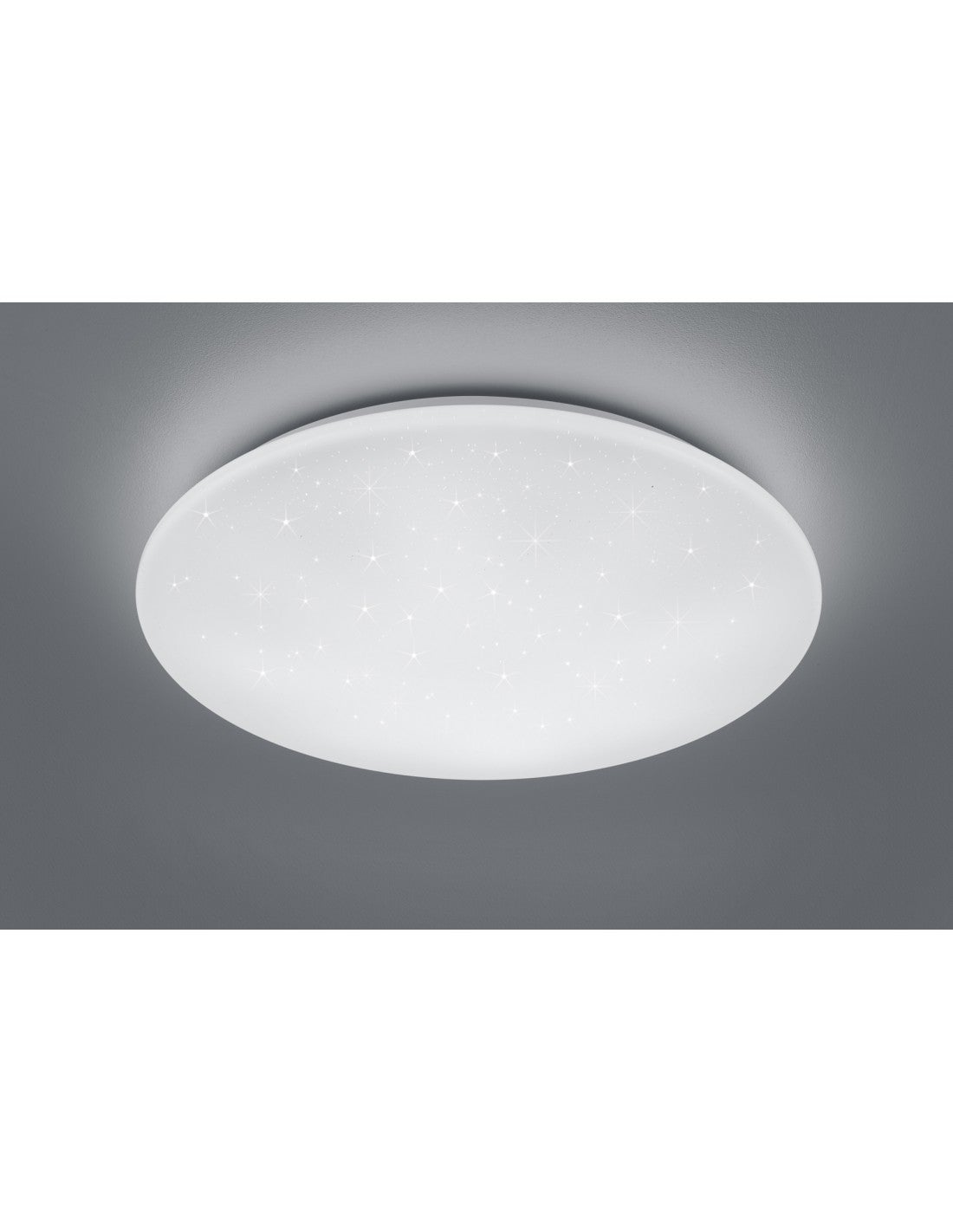 Kato Plafón Led Regulable Blanco Efecto Estrella Brillante Ø60 cm Trio ...