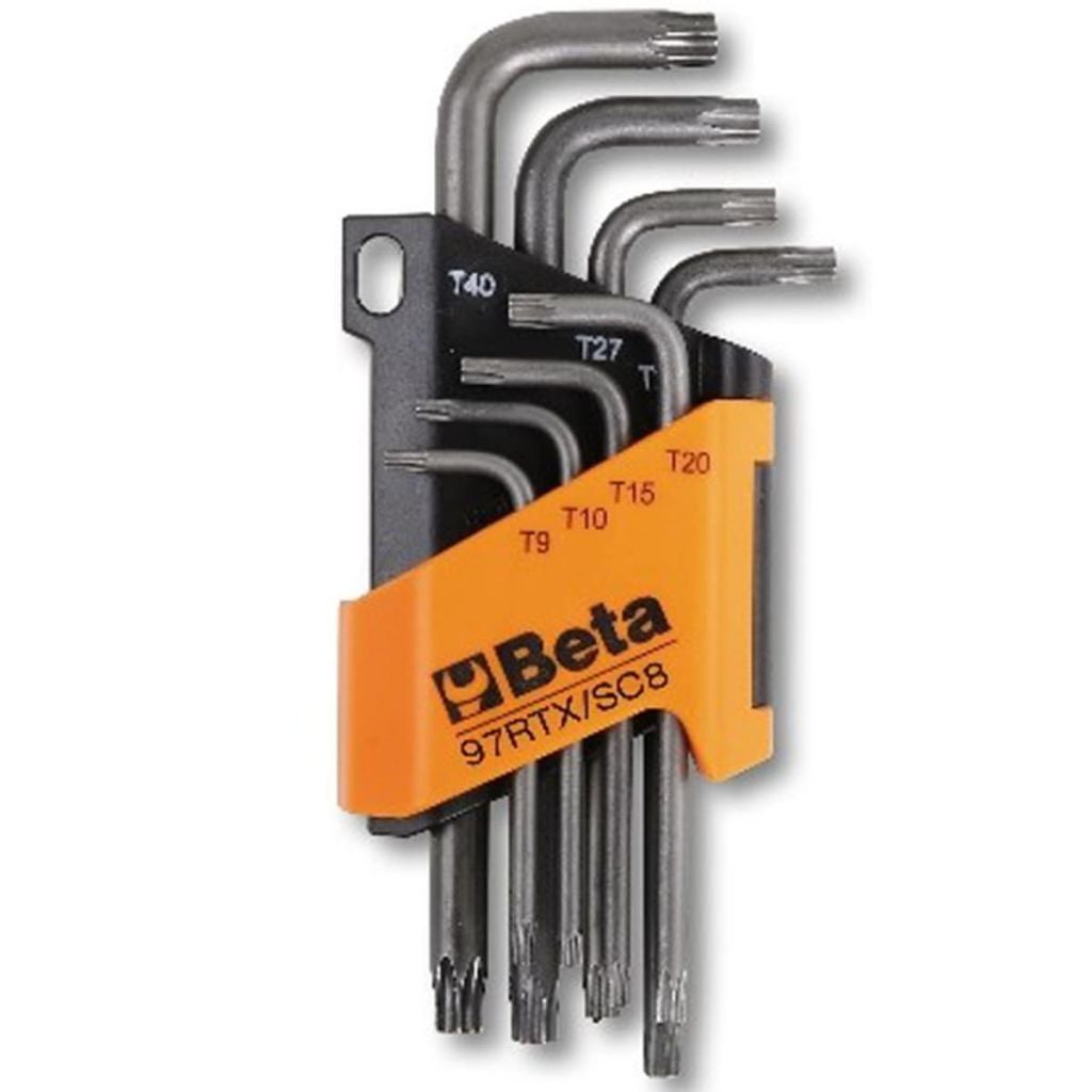 Beta Tools Set Chiavi Torx 8 pz 97RTX/SC8 in Acciaio 000970263 | Leroy ...
