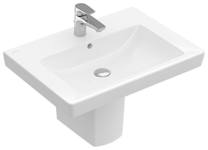 Lavabo Villeroy & Boch Lavabo Metro 711365 650x470mm, con rebosadero ...