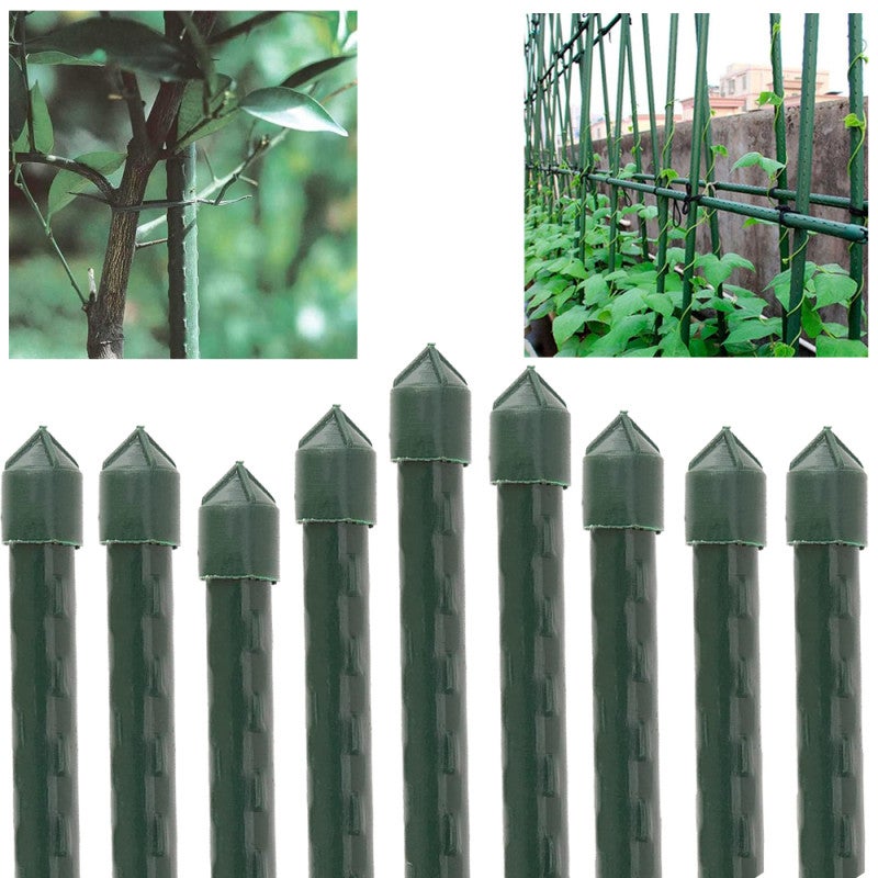 Pack 25 Tutor de Acero Plastificado 180cm Ø16 mm | Varillas para ...