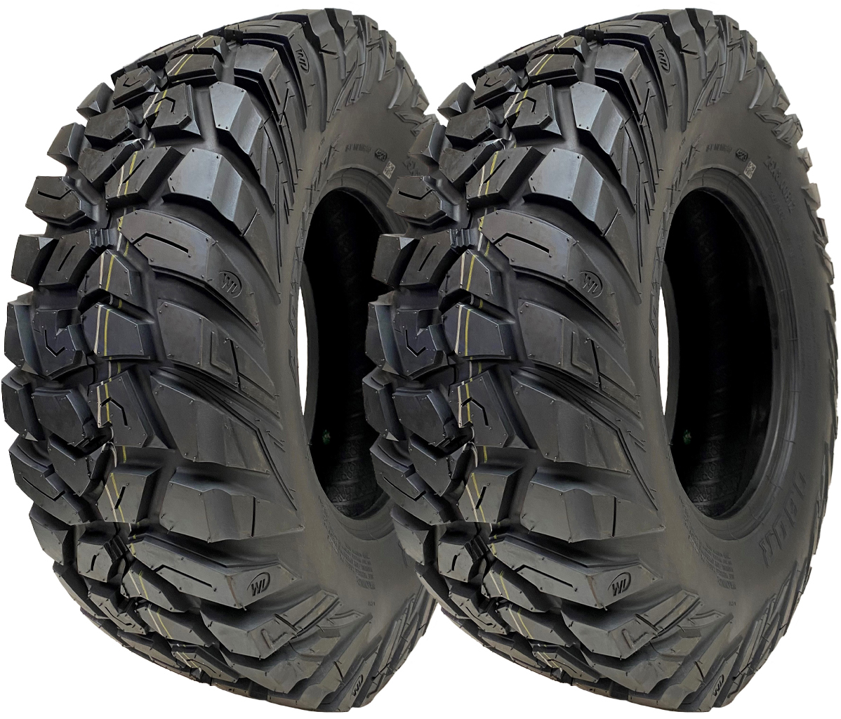 25x8.00-12 ATV 205/80R12 Tyres 8ply WL03 OBOR Antelope 68N Road Legal (Set of 2) | Leroy Merlin