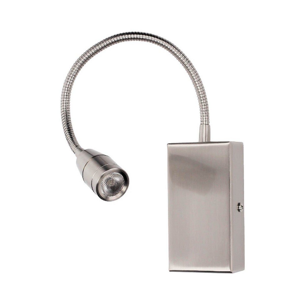 Lámpara de Pared Relax, Metal, Plata, EPIKASA | Leroy Merlin