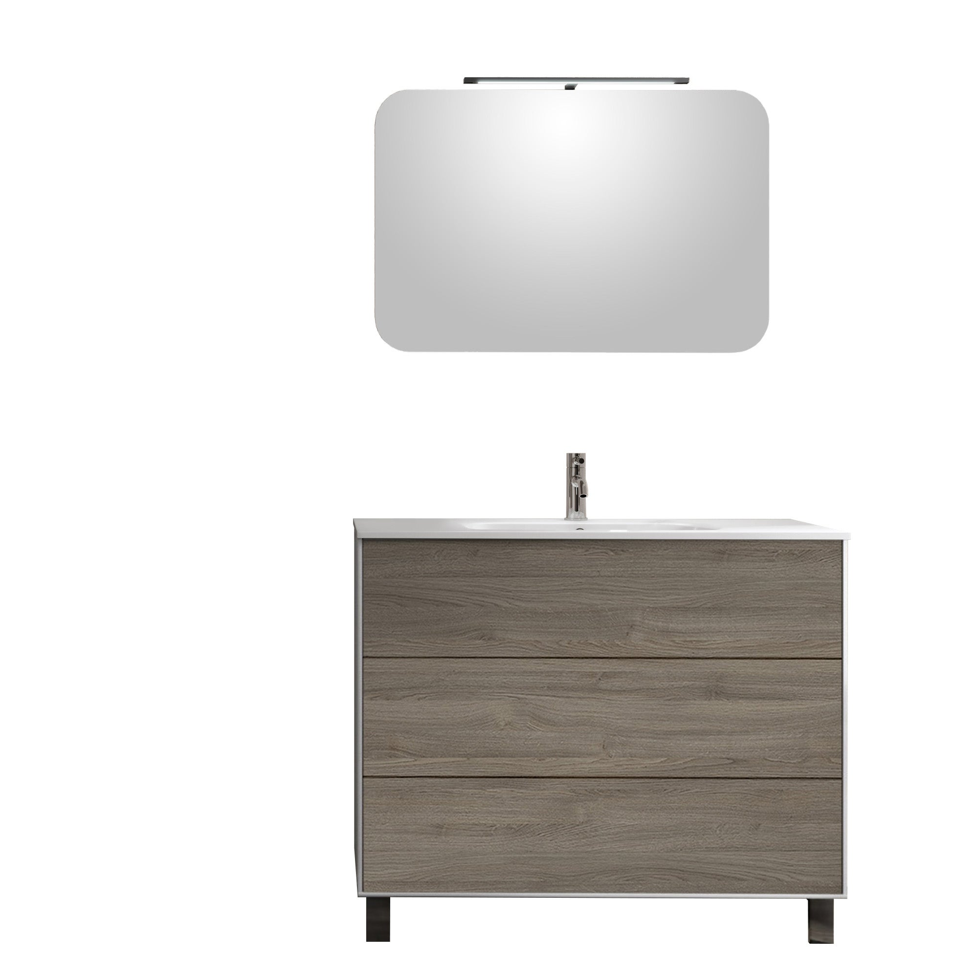 Composición 4 piezas IGEA fresno roble | Leroy Merlin