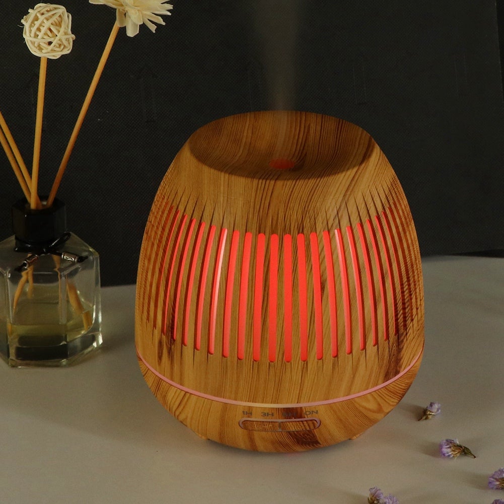 Difusor ultrasónico de aromaterapia con humidificador y luz nocturna ...