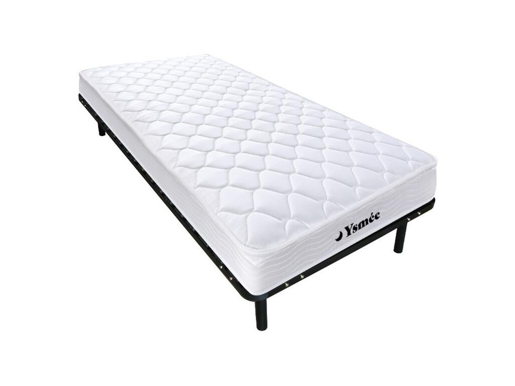 Set Rete con doghe + Materasso a molle YSMÉE di MORGENGOLD 90 x 190 cm ...