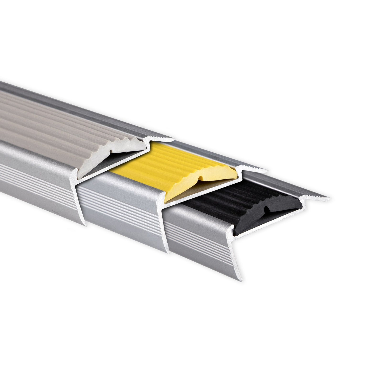 Seuil d'escalier Avec simple caoutchouc Power Grip Longueur: 134 cm Pré ...