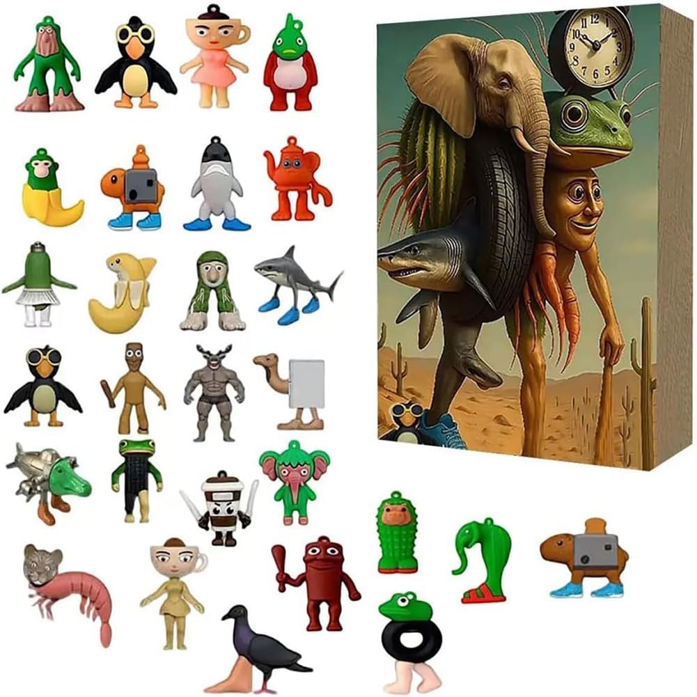 Calendrier de l'Avent 24 Jours, Compte à Rebours de Halloween/Noël ...
