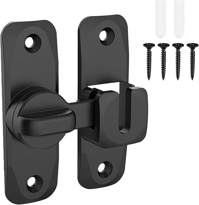 Loquet de porte en acier inoxydable 90°/180° loquet serrure porte ...