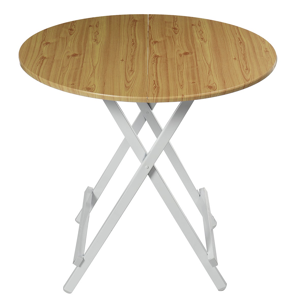 Table de salle à manger ronde 80 x 80 x 74 cm Couleur Bois | Leroy Merlin