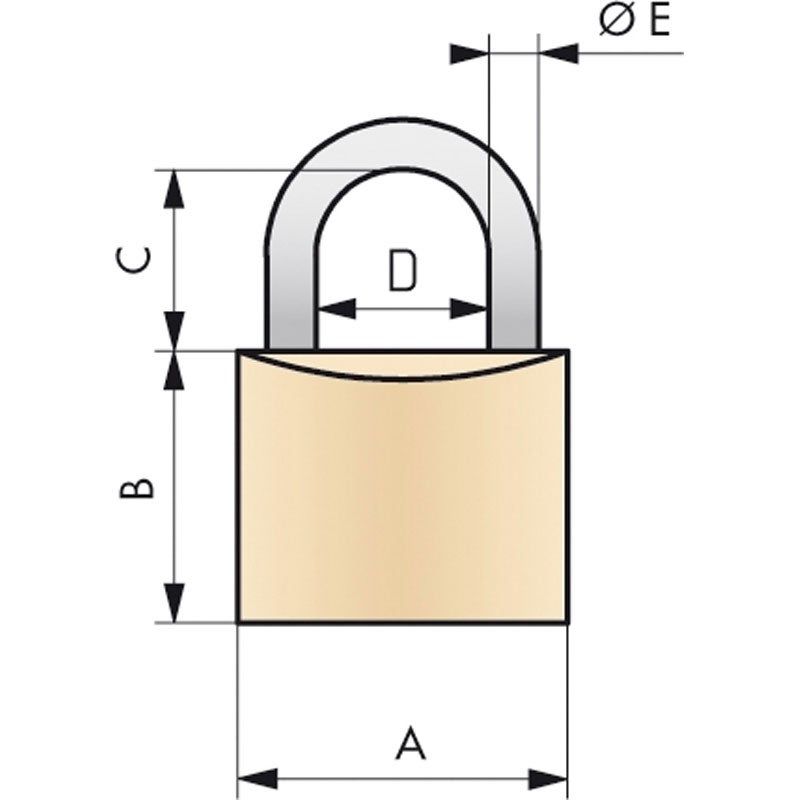 Cadenas type 1+ - Diamètre anse : 5,5 mm - Divers : s'entrouvrant ...