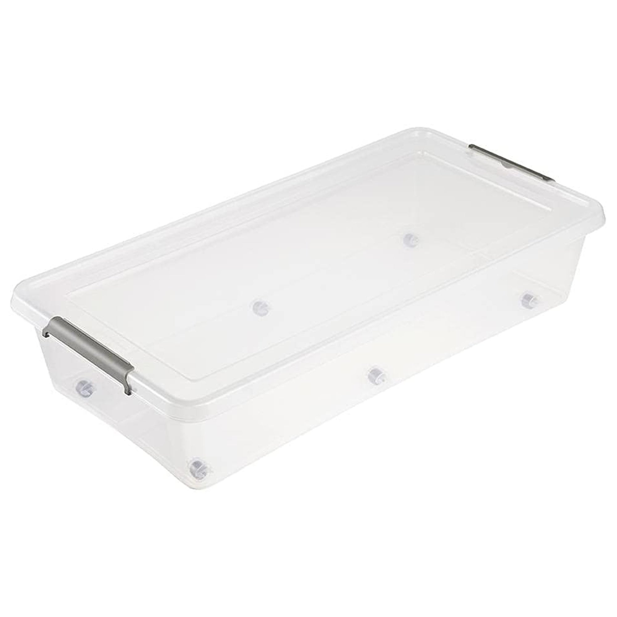 Caja De Almacenamiento 35l Con Ruedas Leroy Merlin