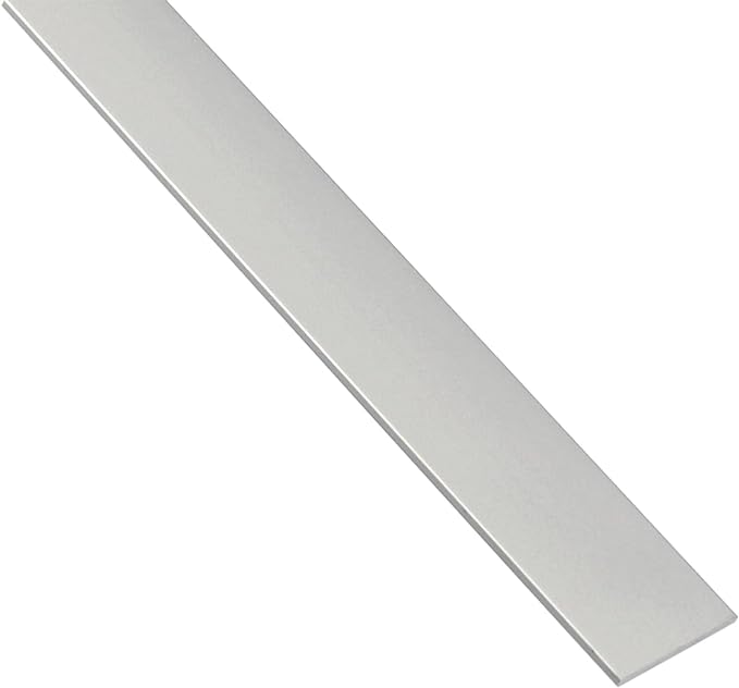 Contrapeso Plano de Aluminio Blanco para Cortinas - Longitud de la ...