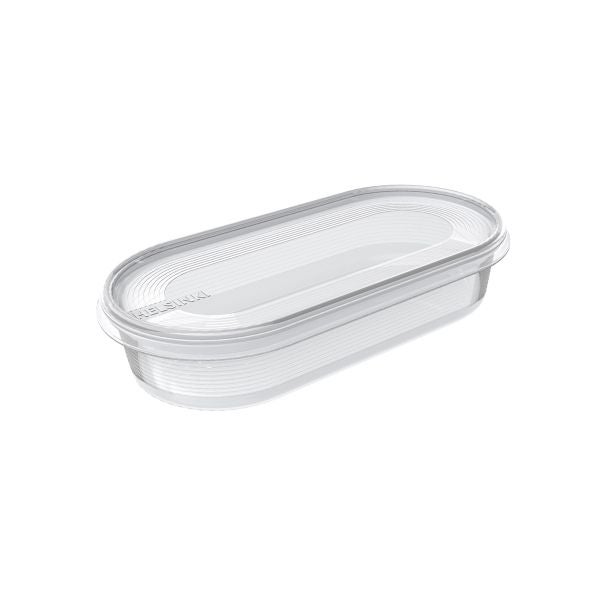 Petite boîte conservation congélation ovale 400 ml - Transparent ...
