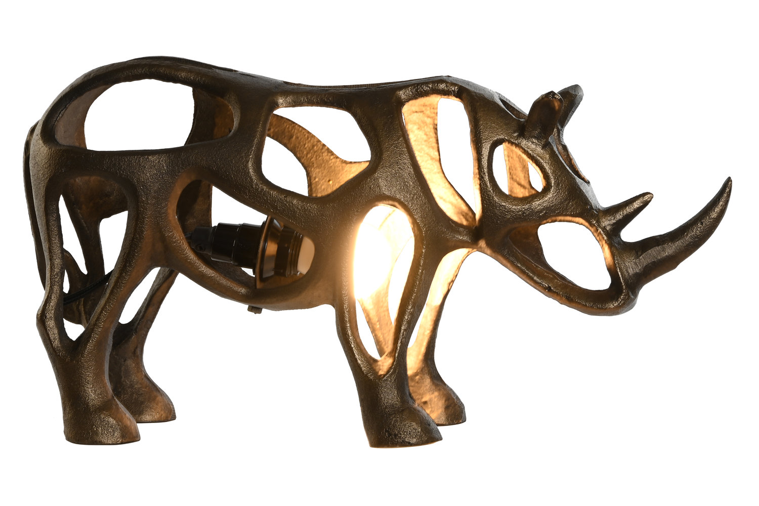 Lampada da Tavolo in Alluminio 44X11X22 Rinoceronte | Leroy Merlin