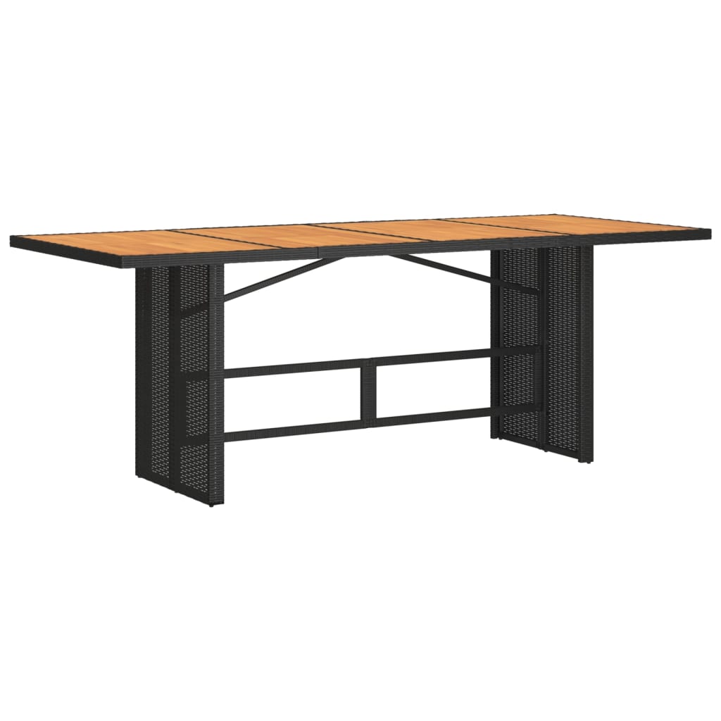Table de jardin | Table d'extérieur | Table de patio avec dessus en ...