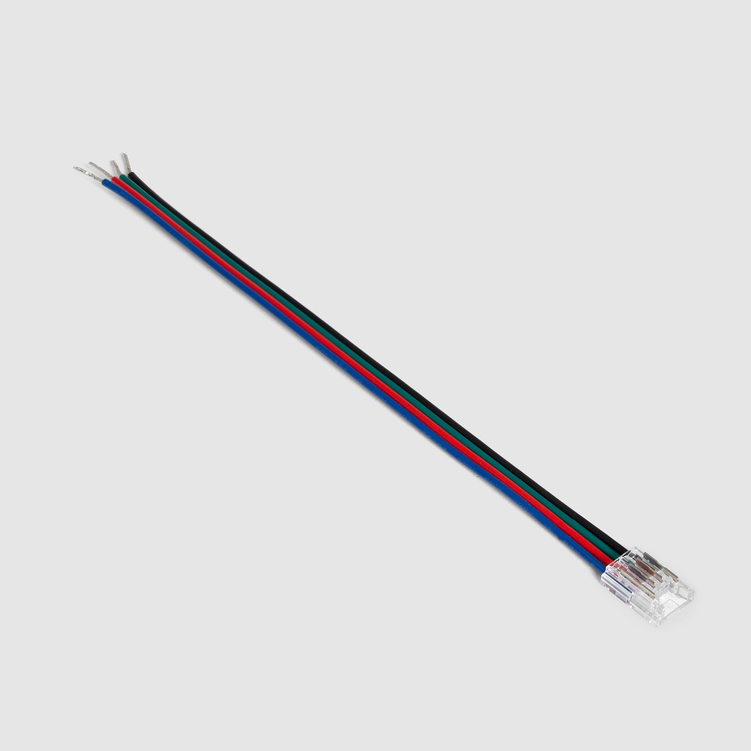 Ledkia Conector para Tira LED 24V RGB SMD Ancho 8mm IP20 con Cable 8 mm ...