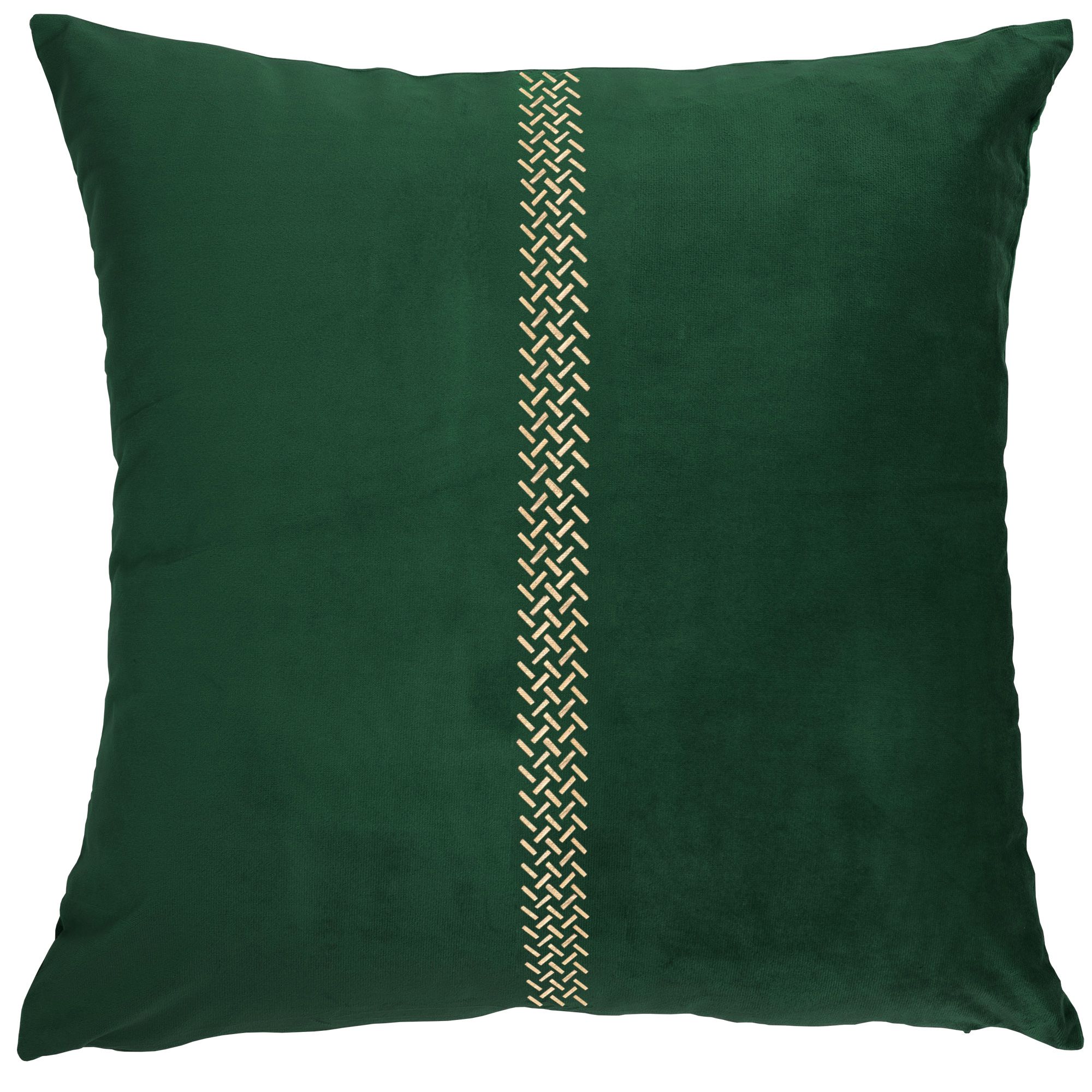 TAIE D'OREILLER BC04 45X45 DARK GREEN | Leroy Merlin
