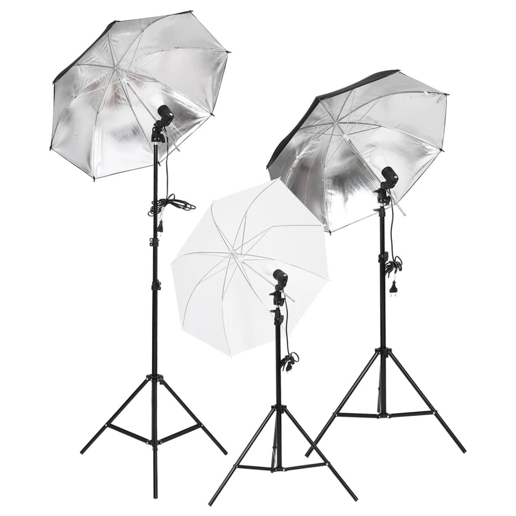 Kit de estudio fotográfico con set de luces y fondo CFW98389 | Leroy Merlin