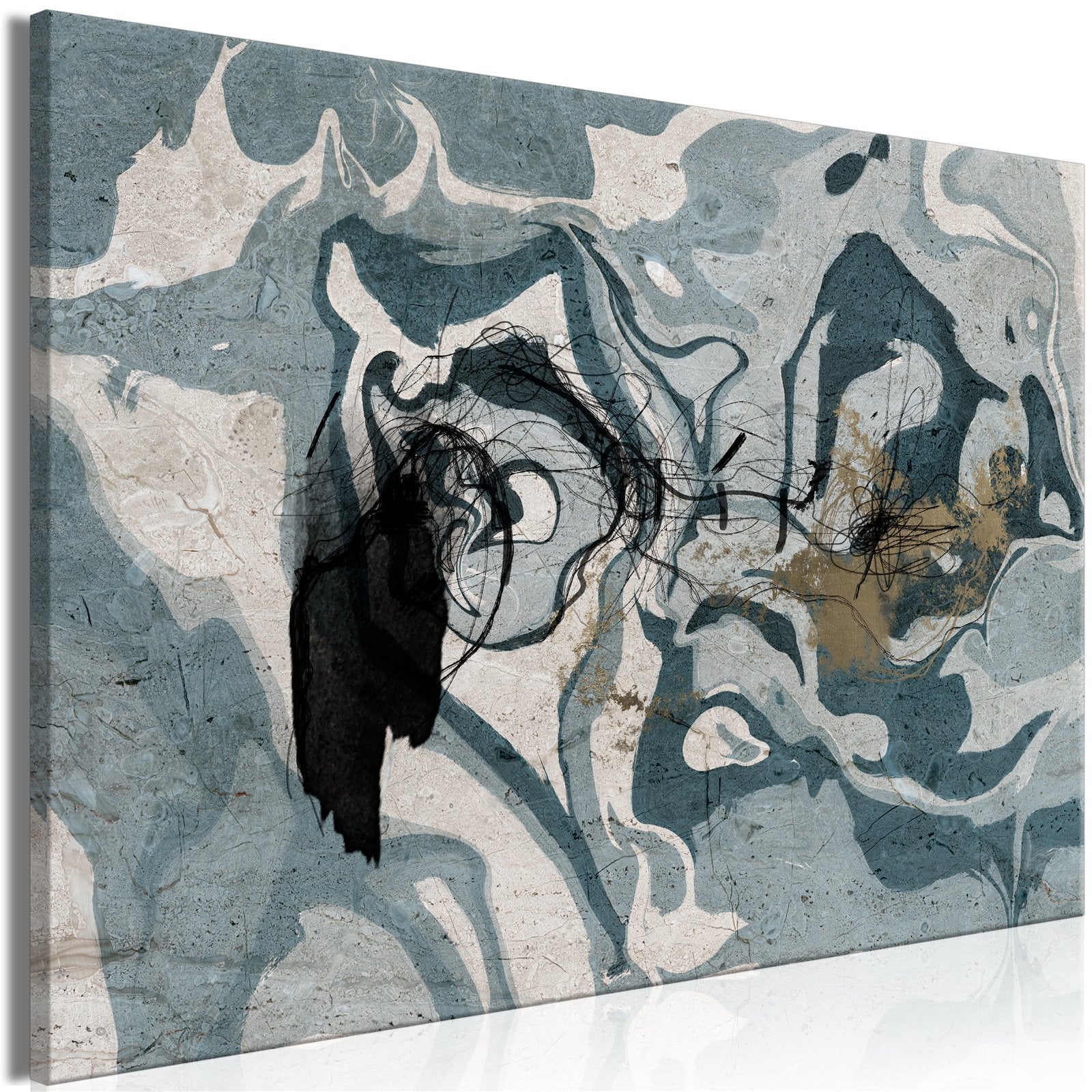 Tableau Marbled Reflection Wide - 90 x 60 cm | Leroy Merlin